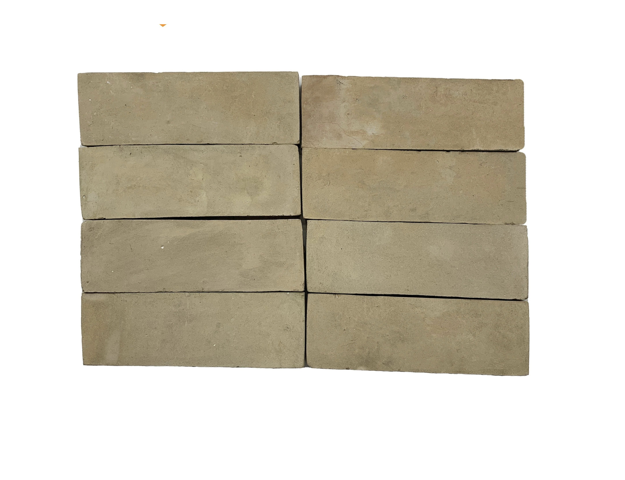 Moroccan Handmade 2x6 Solid Color Zellige Tile, Unglazed - Transitional ...