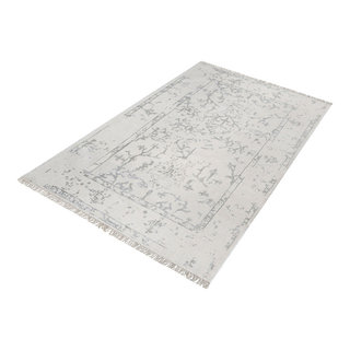 Belleville Handknotted Wool and Bamboo Viscose Rug - Contemporary ...