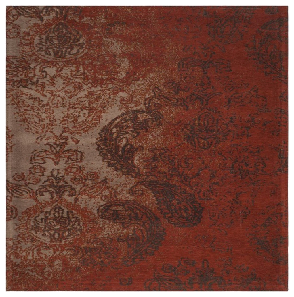 Safavieh Classic Vintage 6' X 6' Square Rug in Rust and Brown, 6' X 6 ...