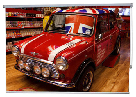 "Mini Cooper" Artwork, 6' Shade, Blackout, Left, 5' Shade ...