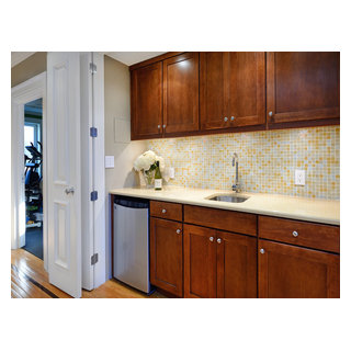 Extraordinary 28-foot wide Queen Anne mansion - Midcentury - New York ...