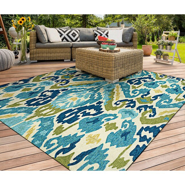 Couristan 22630702080110T 8'x11' Delfina Contemporary Area Rug, 8'x11 ...