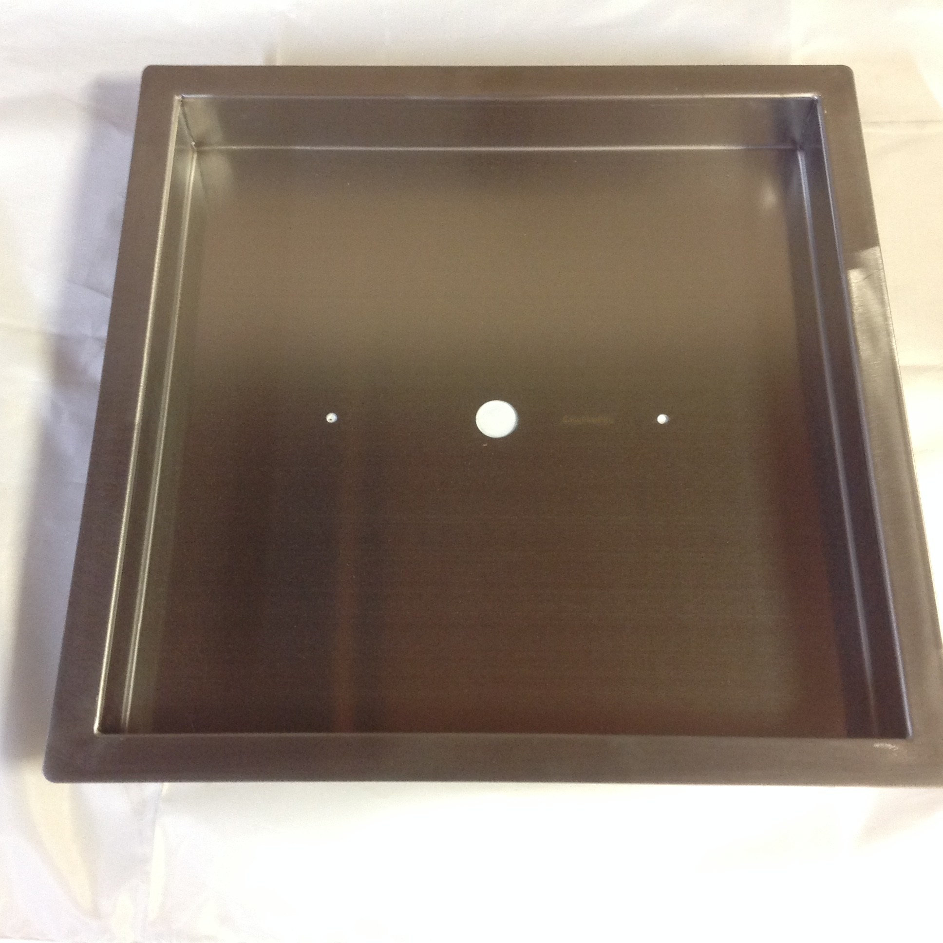 Stainless 16"x16"x2" Insert For 6-12 Fire Rings - Contemporary - Fire ...