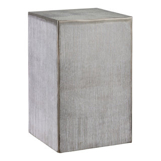 Robles Graphite Accent Table - Contemporary - Side Tables And End ...