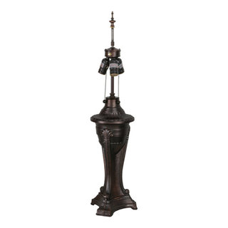 28" High Urn 3 LT Table Base - Traditional - Lamp Bases - by Meyda ...
