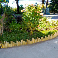 Unlevel Regular Bamboo Edging - Asian - Home Fencing And Gates - by ...