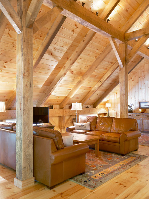 Attic Living Space Home Design Ideas, Pictures, Remodel and Decor