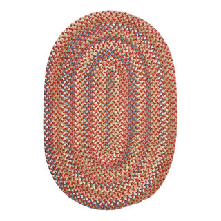 Colonial Mills Cedar Cove CV79 Rust Traditional Area Rug, 2'x3 ...