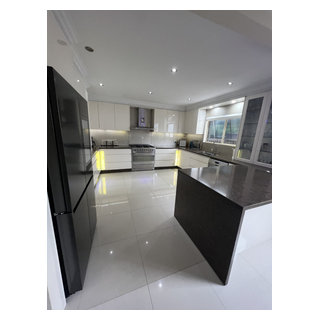 Modern Shadow-line Kitchen - Modern - Kitchen - Sydney - by BAYS Group ...