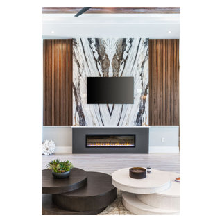 Gleason Model Home - Scandinavian - Living Room - Miami - by Tundra ...