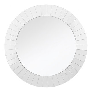 Daylight Round Wall Mirror - Contemporary - Wall Mirrors - by Ami ...