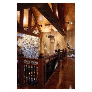 Two-story Trophy Room - Traditional - Columbus - by HoBart Builders ...