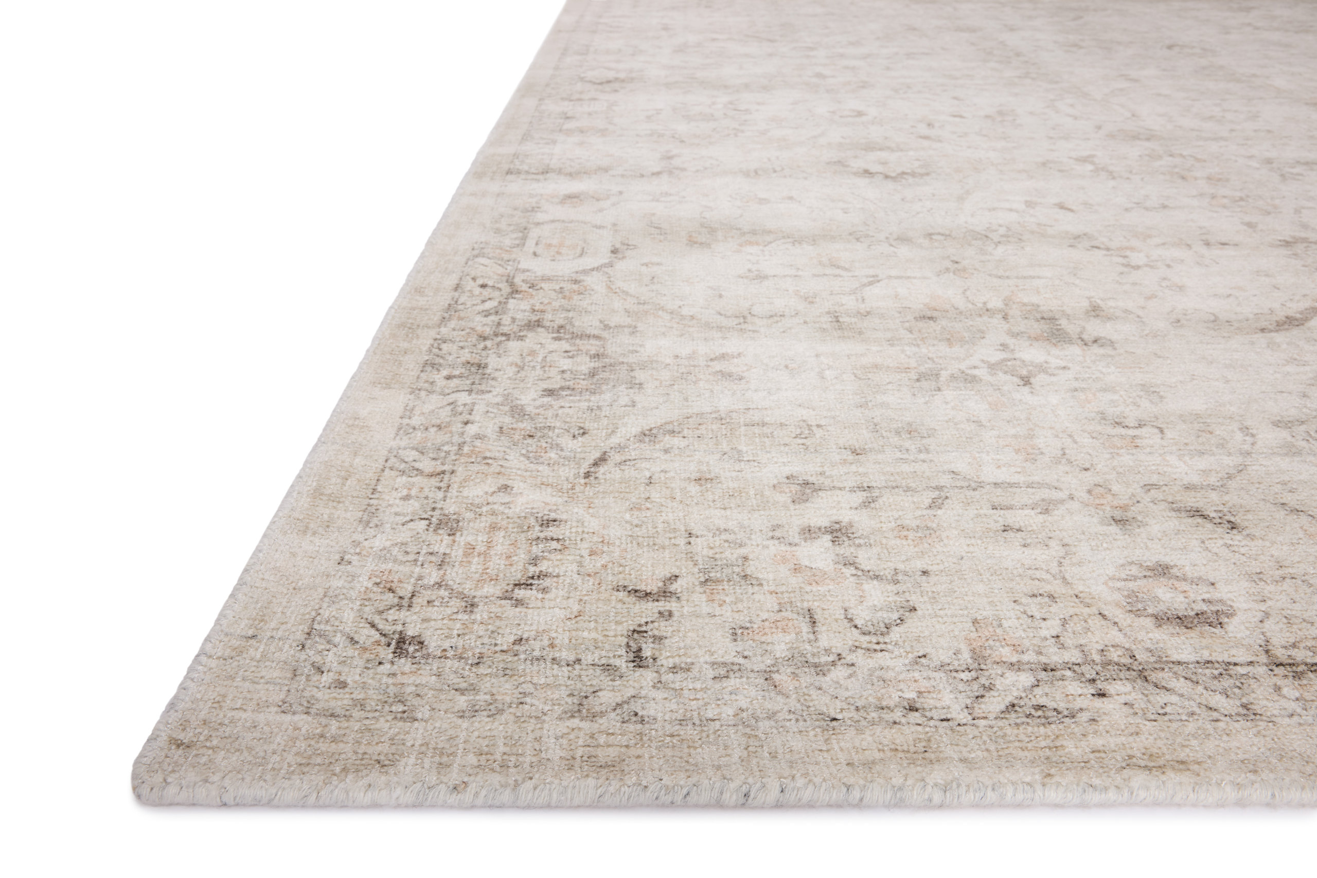 Loloi Marcella Cream / Pebble Rug, 5'-6" x 8'-6" - Contemporary - Area ...