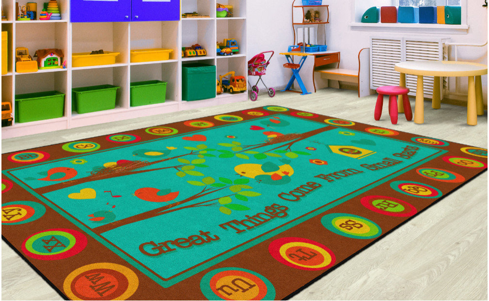 Flagship Carpets VA287-44A 7'6"X12' Great Things Come From Small Starts ...