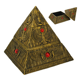 Egyptian Pyramid Box - Traditional - Decorative Boxes - by Pacific ...