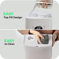 Humidifiers for Bedroom Large Room, 6.5L Top-Fill Warm & Cool 360 ...