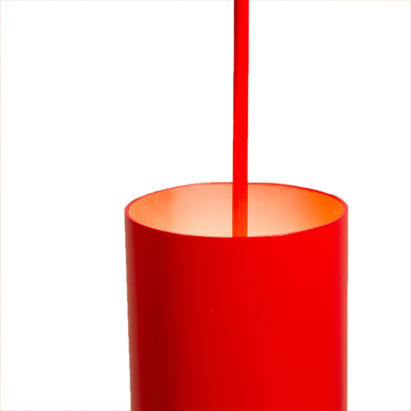 Innermost modern Parasol LED Table Lamp, Red - Contemporary - Table ...