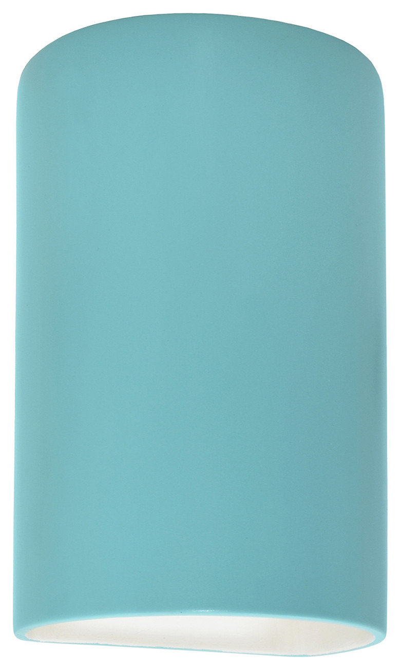 Ambiance ADA Small Cylinder Outdoor Wall Sconce, Closed, Reflecting ...