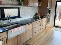 Cerused Kitchen Cabinets