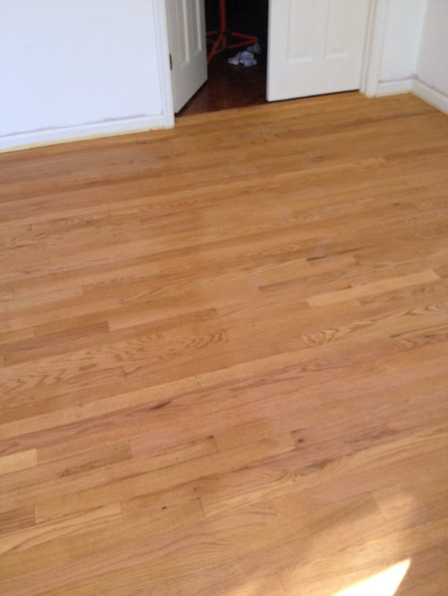 Lap lines in wood floor stain!