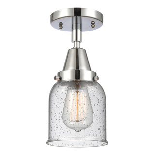 Innovations Lighting 447-1C-10-5 Bell Semi-Flush Bell 5"W ...