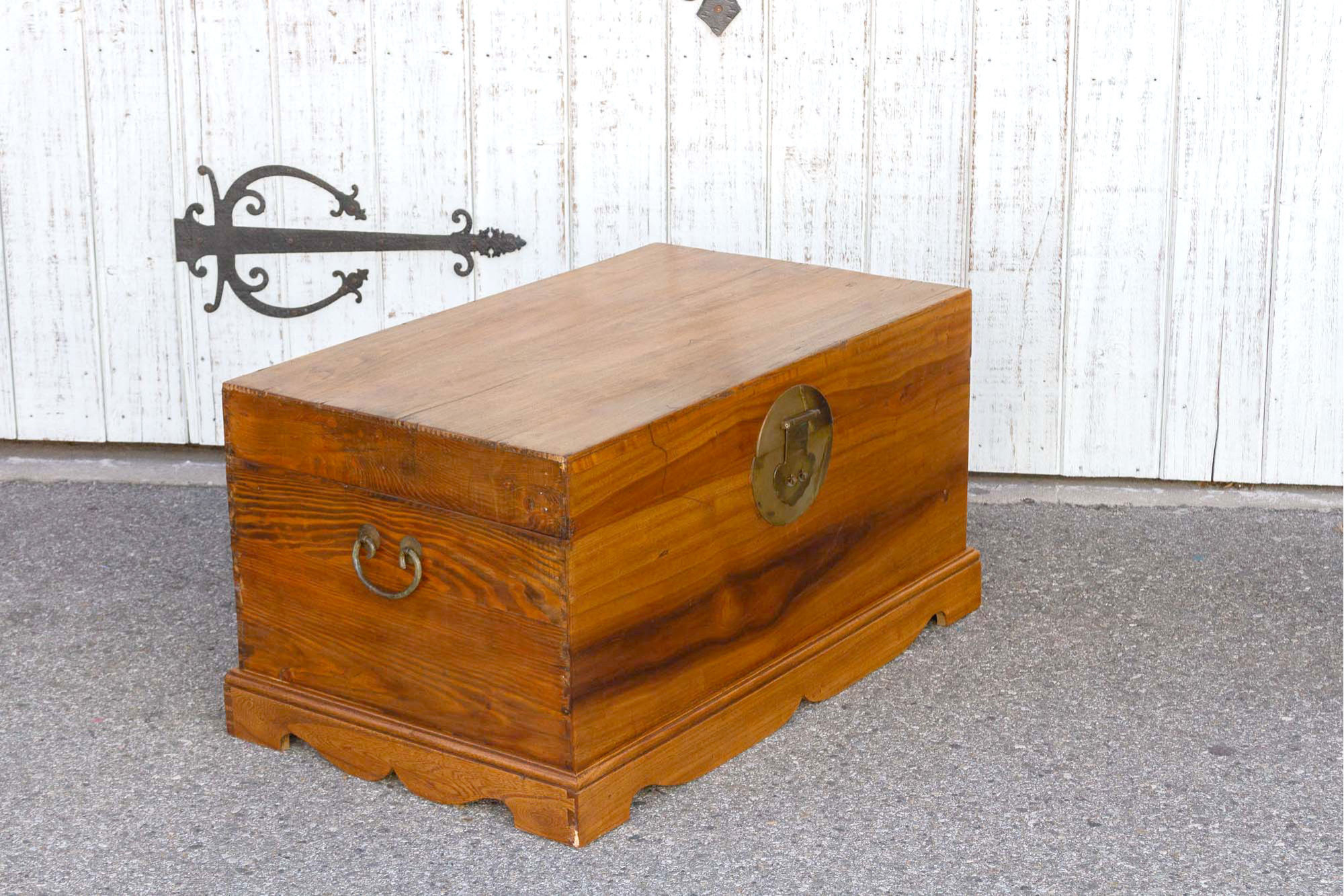 Campaign Style Asian Cedar Chest - Asian - Accent Chests And Cabinets ...