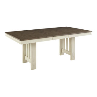 Slat Base Trestle Dining Table, Belen Kox - Contemporary - Dining ...