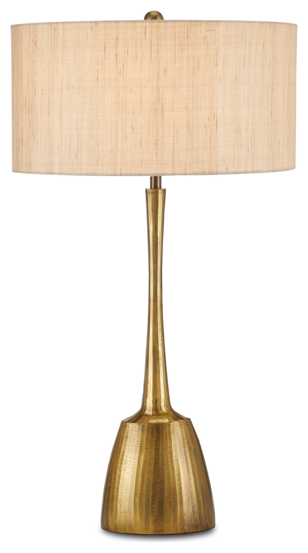 Cheenee Brass Table Lamp - Contemporary - Table Lamps - by Currey ...