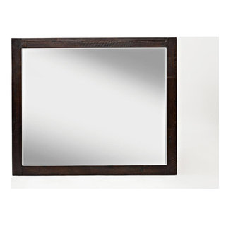 Kona Grove Mirror - Transitional - Wall Mirrors - by Bison Commerce | Houzz