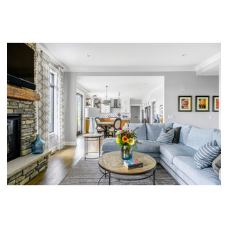 New "Scaled Down" Home - Farmhouse - Living Room - Other - by Kathleen ...