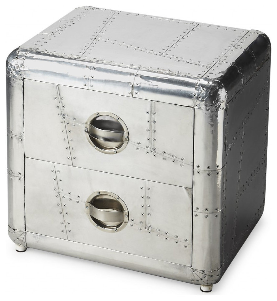 Midway Aviator Side Table - Industrial - Side Tables And End Tables ...