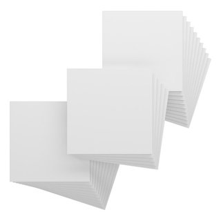 7 3/4"W x 7 3/4"H x 1"T PVC Hobby Board, Unfinished, 15.75"Wx15.75"Hx.5 ...