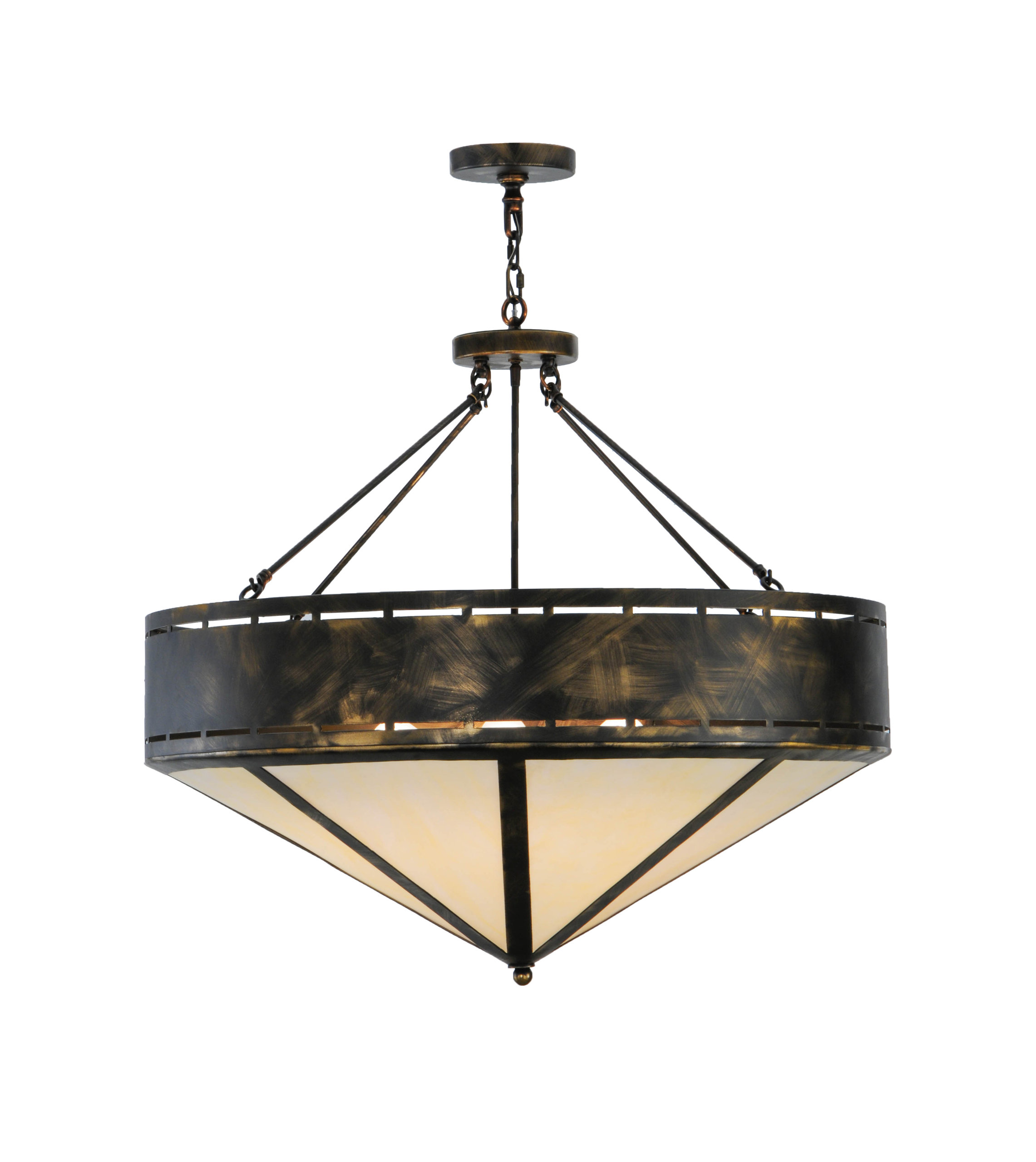 36 Wide Craftsman Prime Inverted Pendant - Craftsman - Pendant Lighting ...