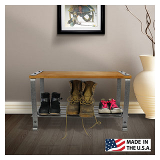 Handcrafted Craftsman Multi-Purpose Bench with Solid Alder Wood ...