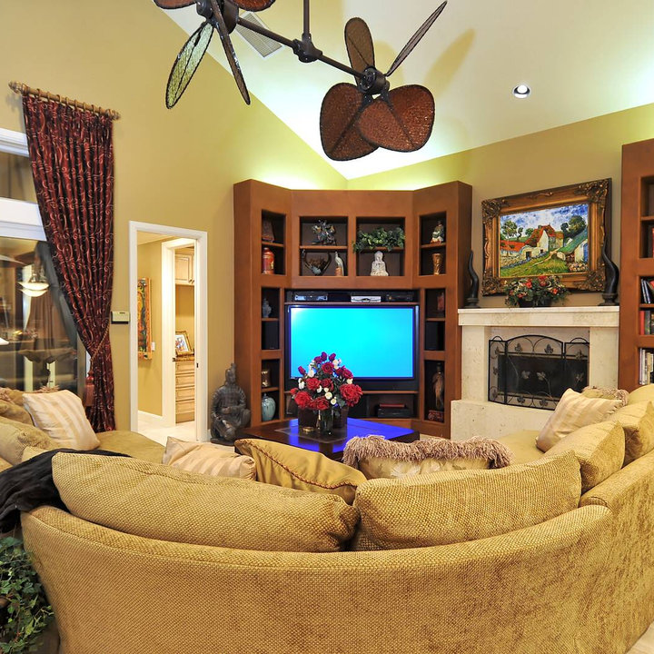 Ideas para salas de estar | Fotos de salas de estar con televisor en ...