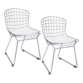 Children Shuttle Chair, White, Set of 2 - Contemporary - Kids Chairs ...