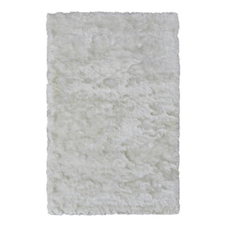 Weave & Wander Freya Plush Shag Rug, 7'6"x9'6" - Contemporary - Area ...