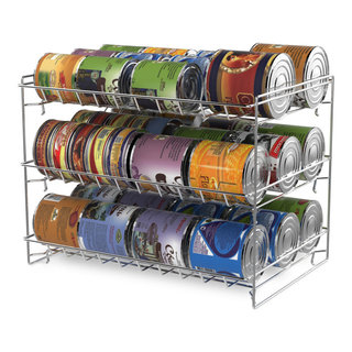 3-Tier Can Organizer, Dispenser Rack Holds up to 27 Cans - Modern ...