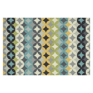 Loloi Summerton Multi Rug 7'6"x9'6", 2'3" X 3'9" - Contemporary - Area ...