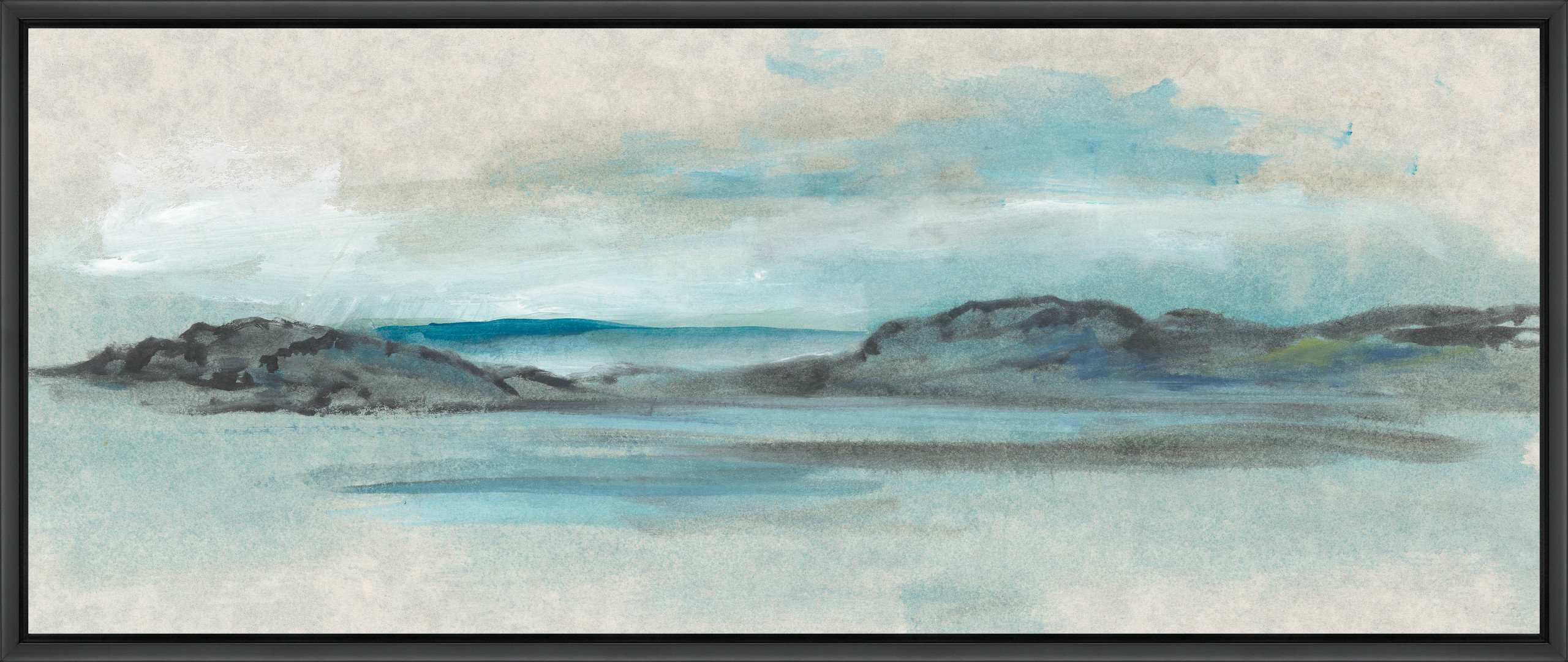 Blue Fens, 90 x 36 - Beach Style - Prints And Posters - by Chelsea Art ...