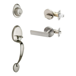Active Handle Set, Remi Lever Interior Trim - Transitional - Door Entry ...