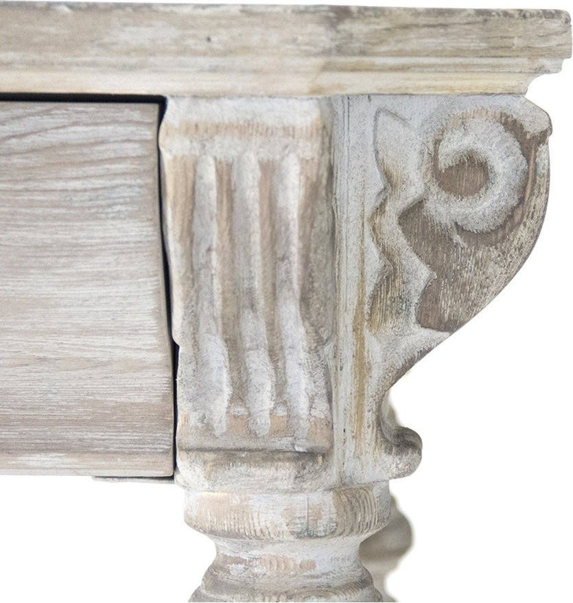 Bryce Rustic Wood Console Table - French Country - Console Tables - by ...