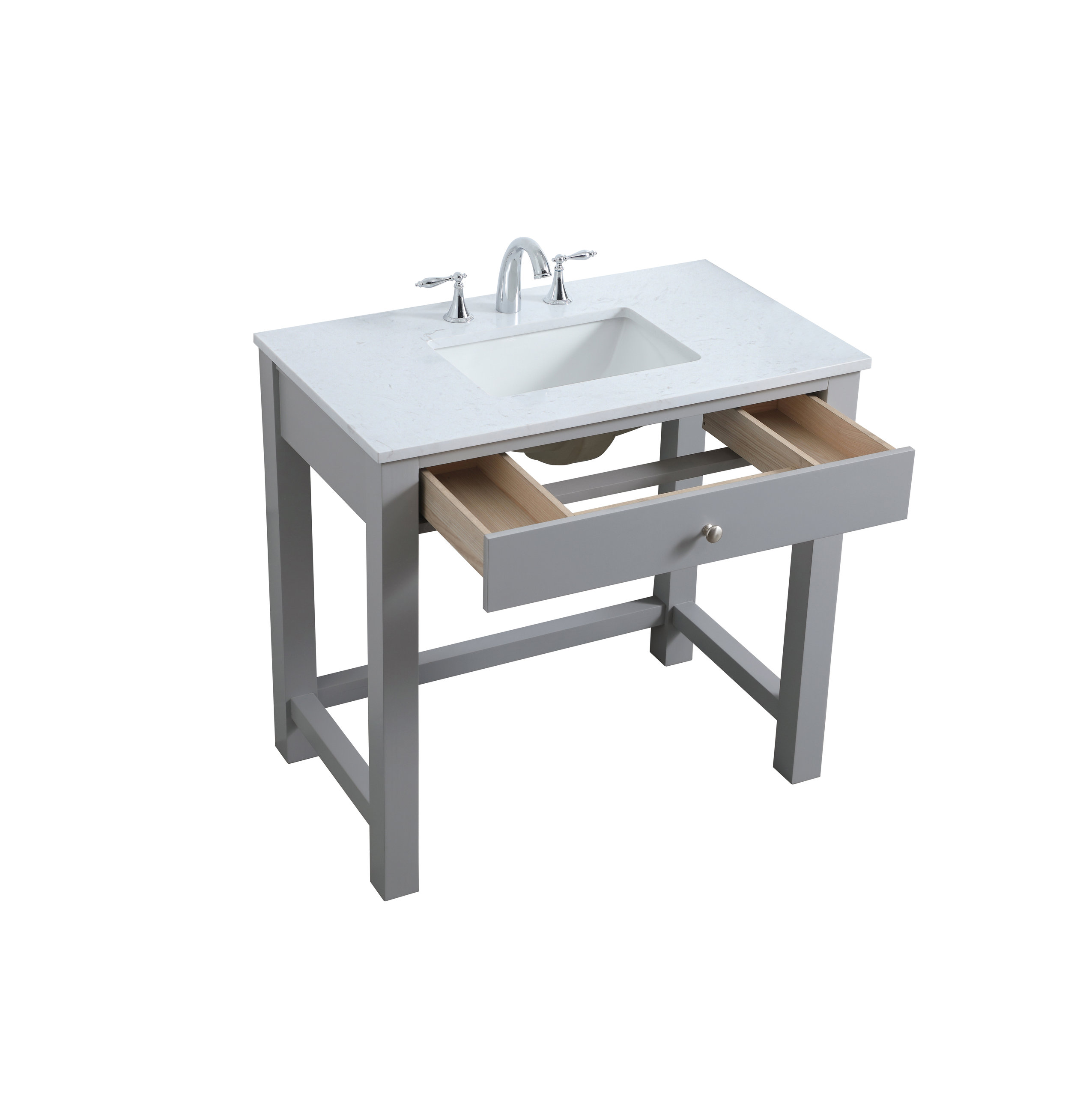 36" ADA Compliant Bathroom Vanity, 36" - Transitional - Bathroom ...