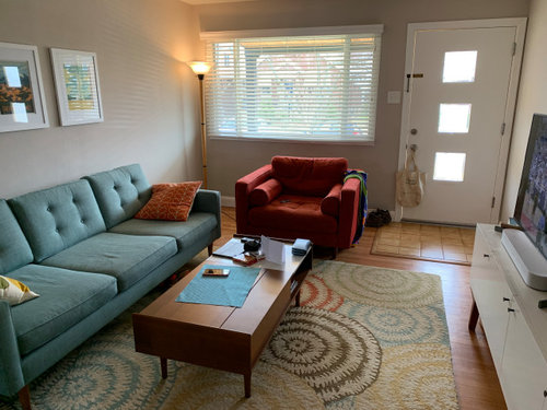 Ideas for a big "dead" corner in small living room