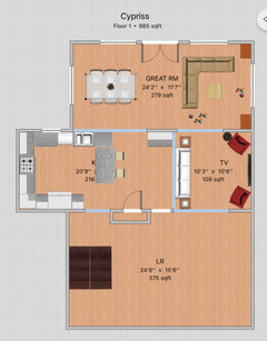 Tough kitchen layout