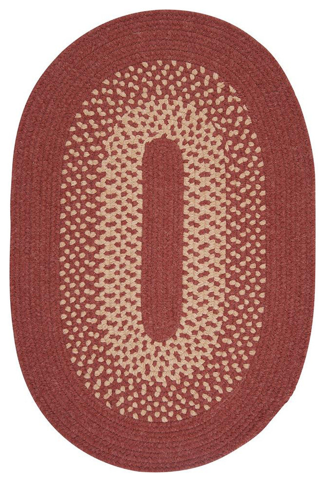 Colonial Mills Rug Jackson Rosewood Oval, 6x9 - Contemporary - Area ...