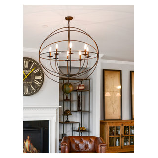Maxwell Square (2 of 5) orb chandelier close - Modern - DC Metro - by ...