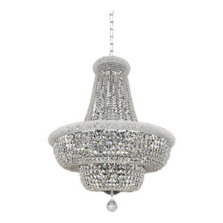 Napoli 34 Inch Pendant With Clear Firenze - Traditional - Pendant ...
