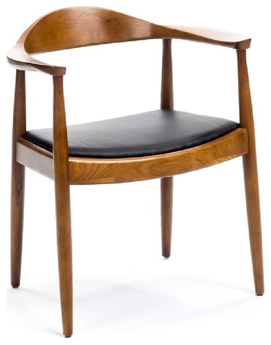 Elbow With Arm Chair - Midcentury - Dining Chairs - by AFB Decor | Houzz