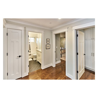 San Carlos Craftsman Split Level Addition - Transitional - San ...